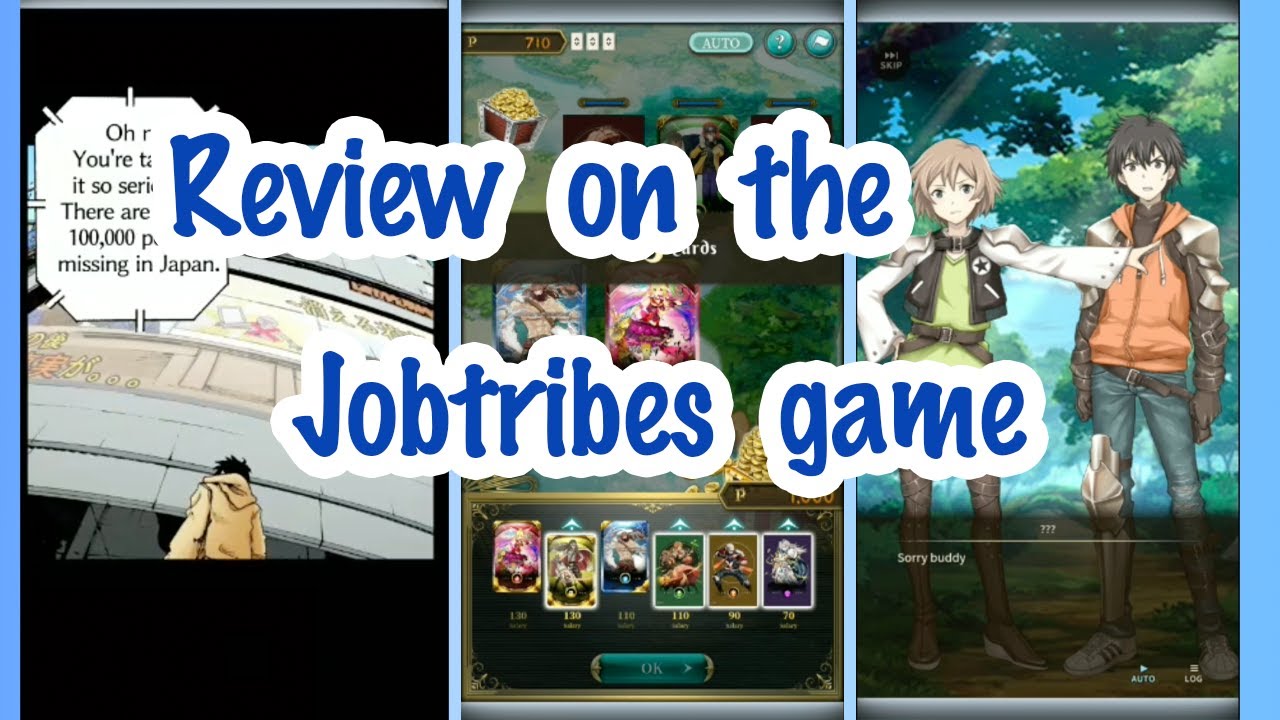 Review on the JobTribes game - YouTube
