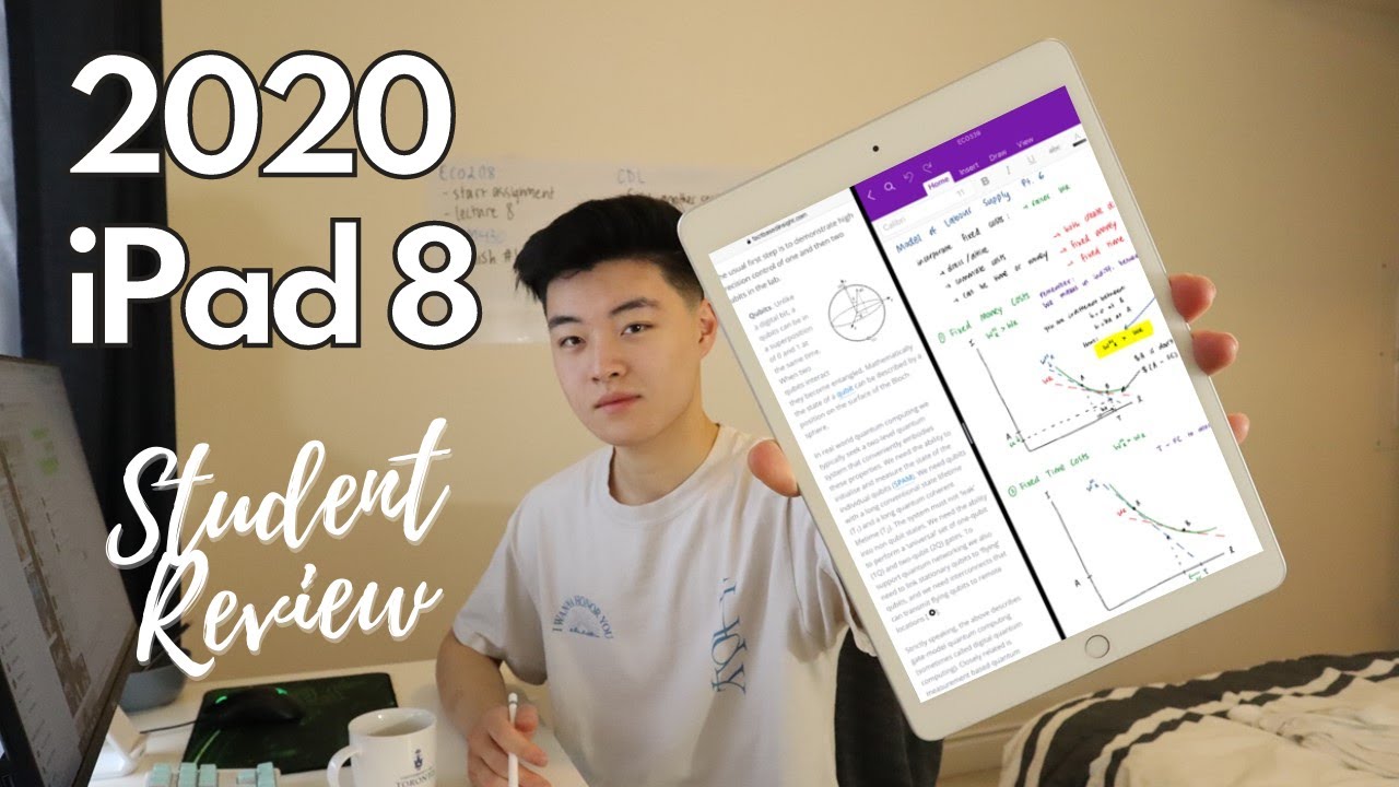 Why I bought the 2020 iPad 8 as a student! (review) - YouTube