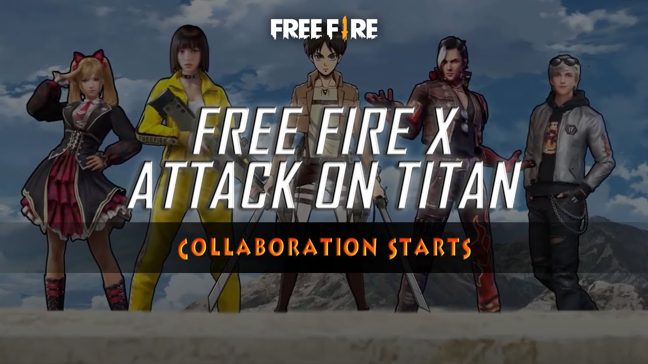 Free Fire x Attack On Titan Collaboration Starts | Free Fire SSA - YouTube