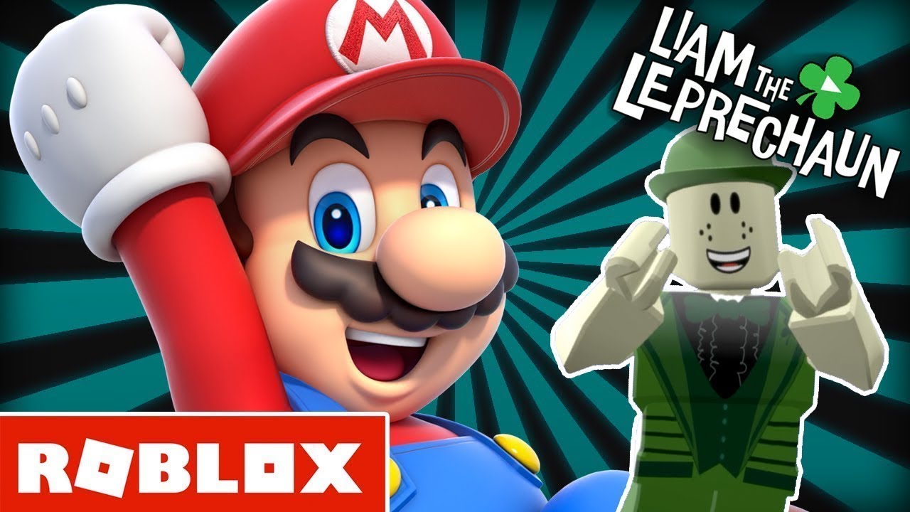 SUPER MARIO OBBY ☘ Liam the Leprechaun Plays Roblox - YouTube