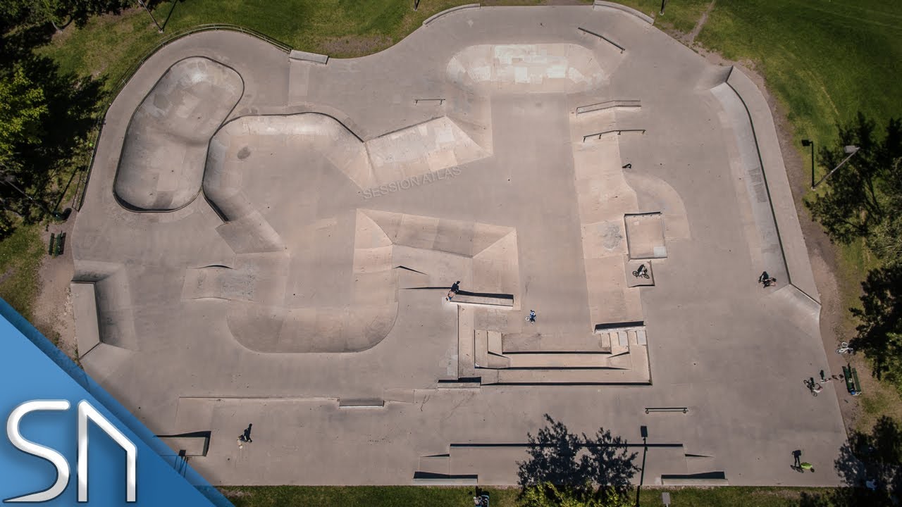 Session Atlas - Saskatchewan - Saskatoon Skate Park - YouTube