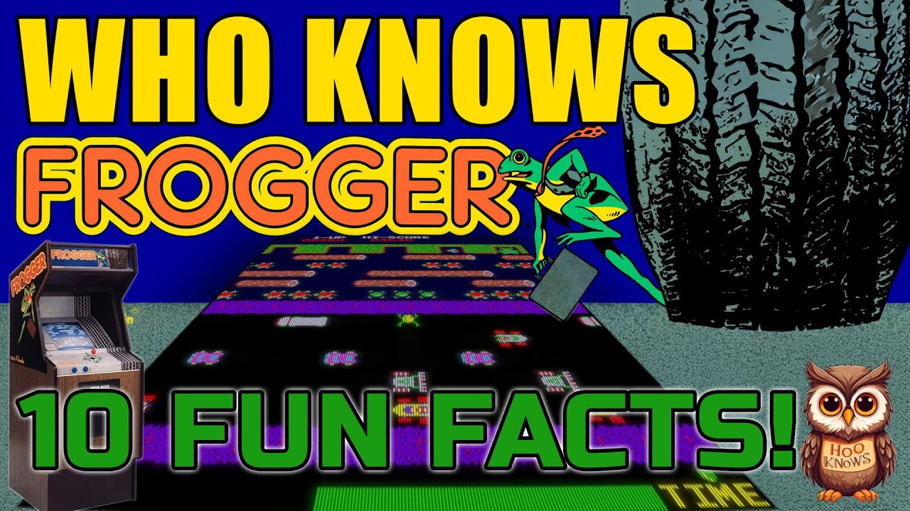 10 Hopping Facts About FROGGER, the arcade game - YouTube