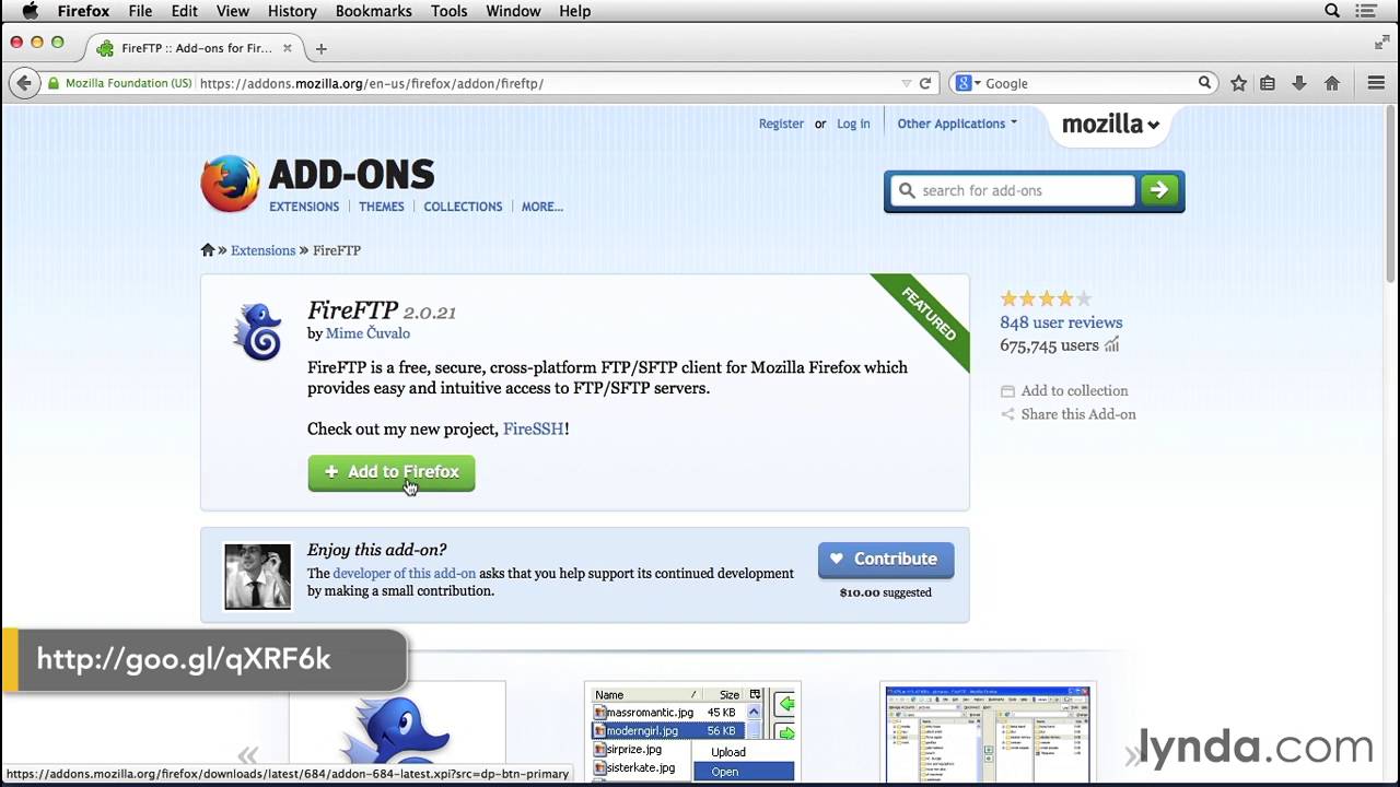 006 Connecting to an FTP server with a web browser - YouTube