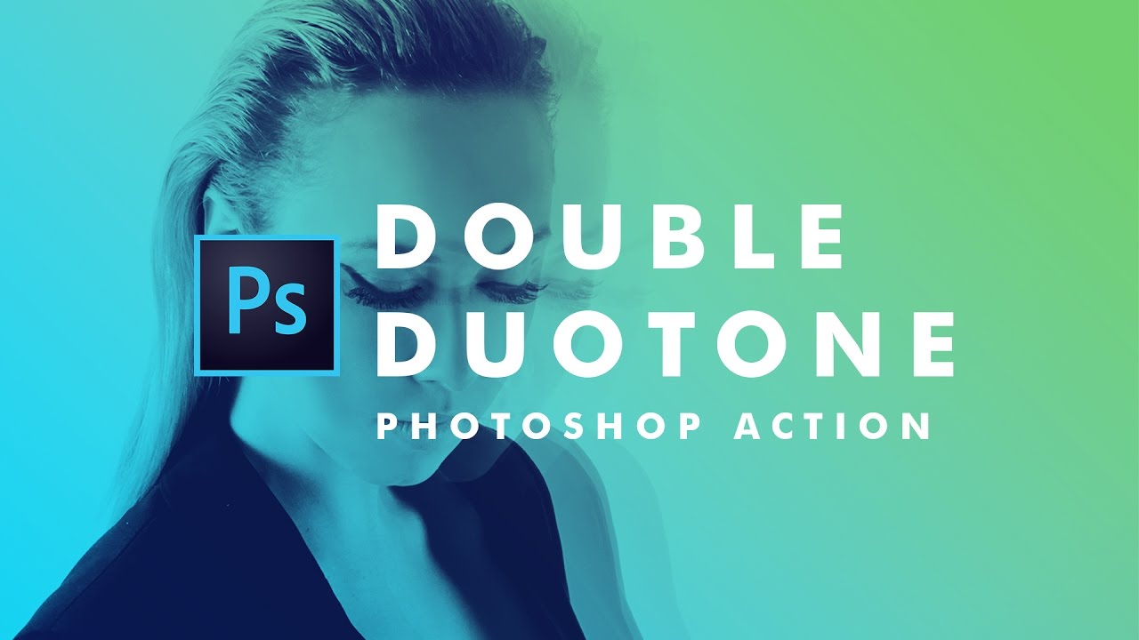 Double Duotone - Action for Photoshop - YouTube