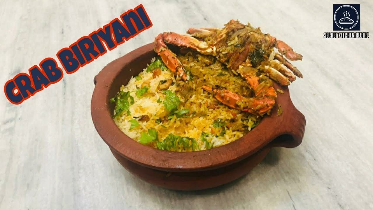 CRAB BIRIYANI...!!!💫 - YouTube