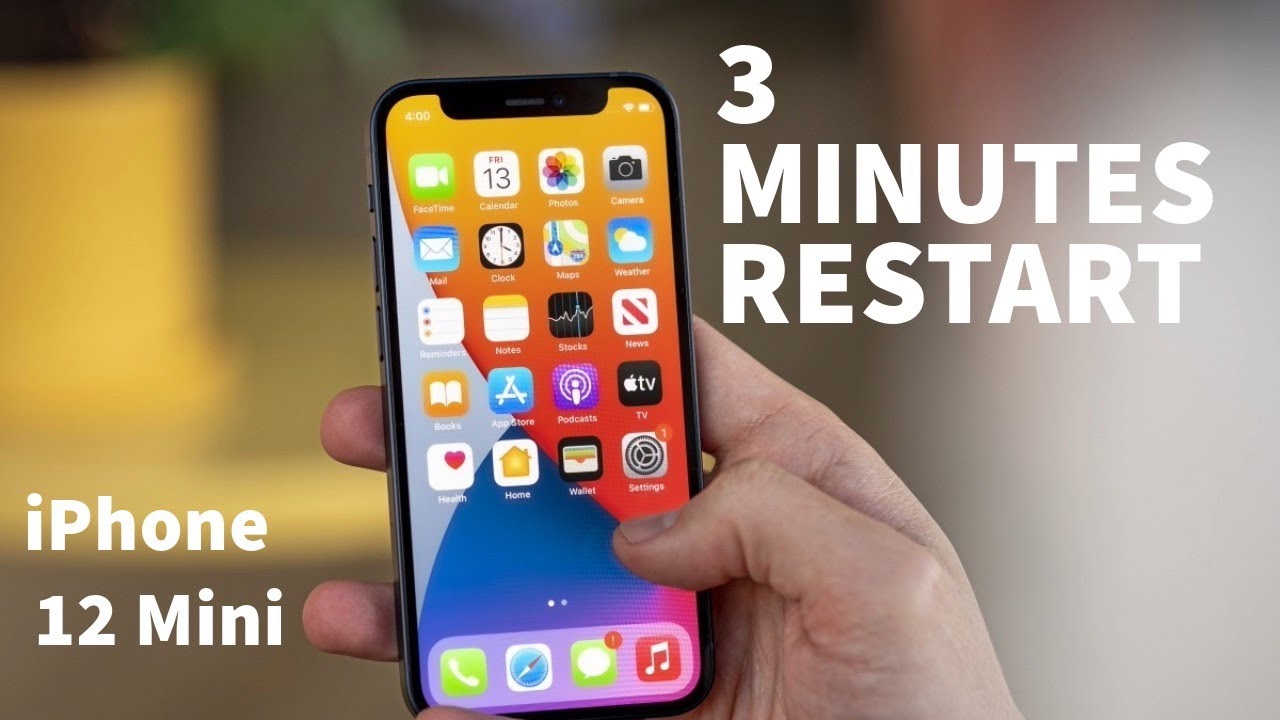 iPhone 12 Mini 3 minutes restart - YouTube