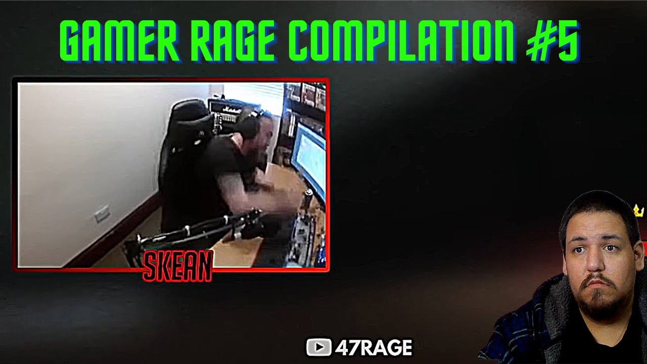 Gamer Rage Compilation #5 | Reaction - YouTube