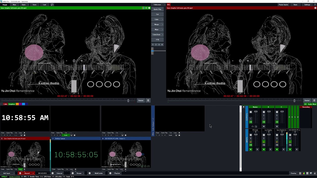 vMix Timecode - YouTube