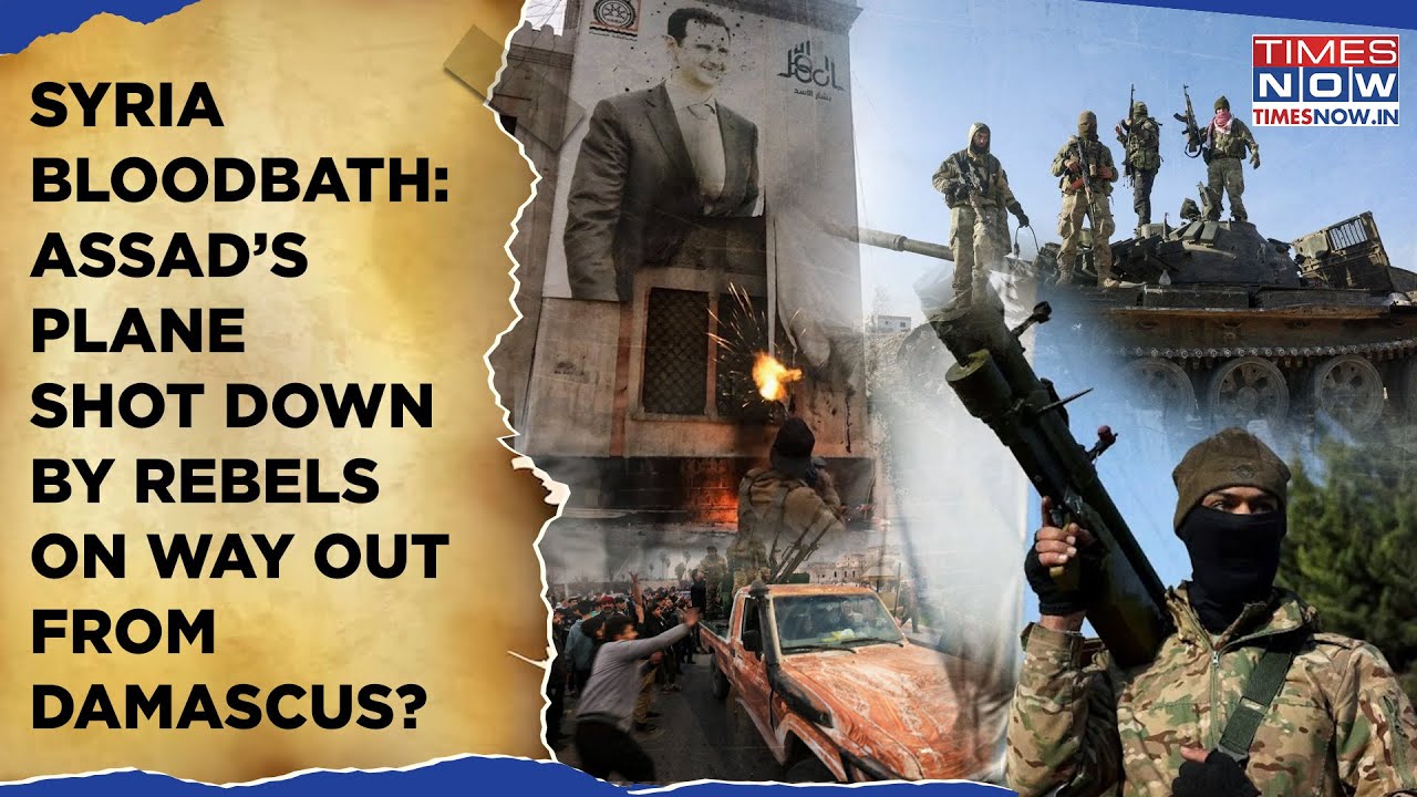 Syria Bloodbath: Assad Dead As Plane Shot Down? Rebels Deal Fatal Blow ...