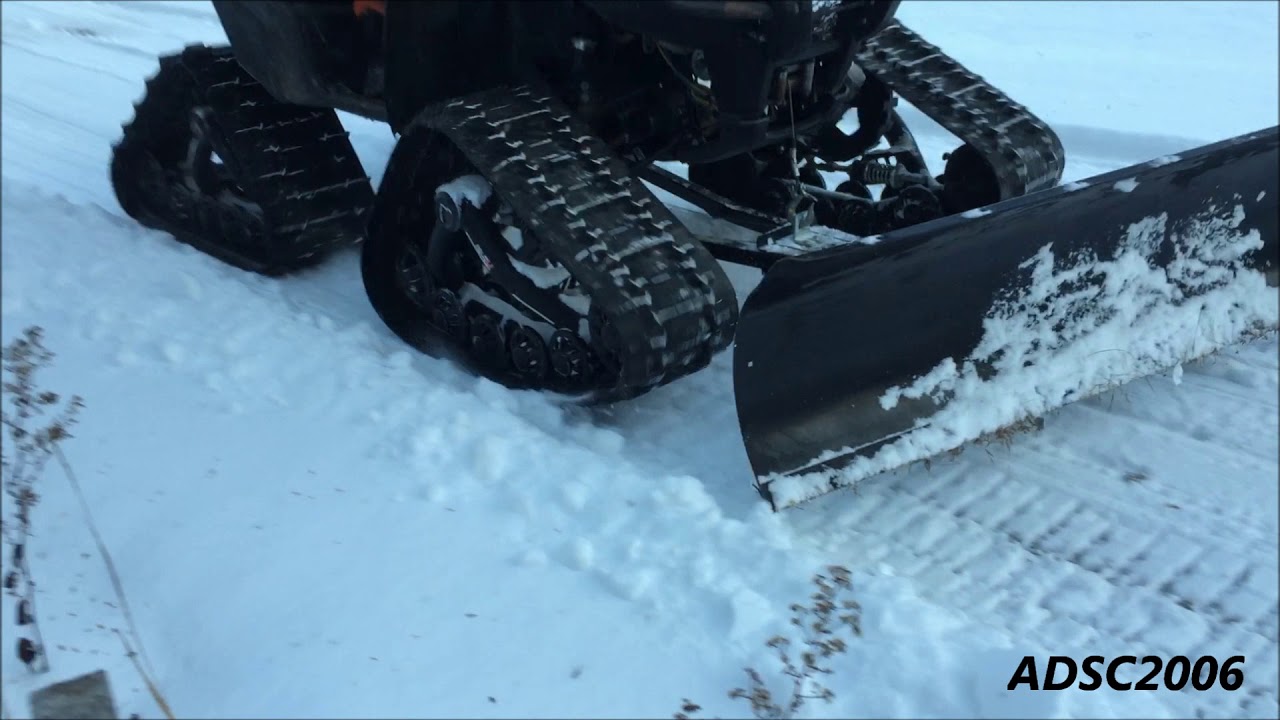 November ATV Plowing and Trail Clearing - YouTube