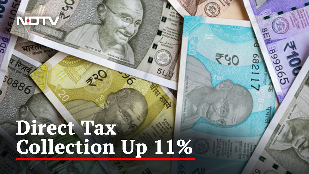 Net Direct Tax Collection Grows 11% To 3.80 Lakh Crore So Far This Year ...