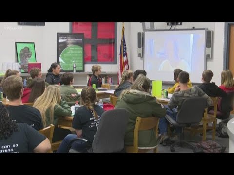 Melba High School takes a stand against violence - YouTube