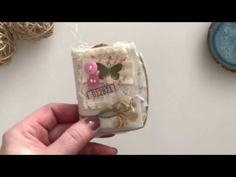 Micro Mini Junk Journal - Shabby Layers - Liz The Paper Project - YouTube