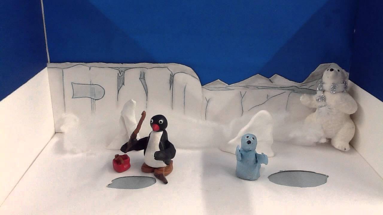 Lucas V. Stop motion - Penguin and Seal - YouTube