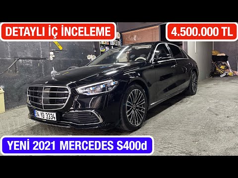 Yeni 2021 Mercedes S serisi | İç Detaylı İnceleme | 4.500.000 TL'ye Araba Almak! | Fiyat Listesi