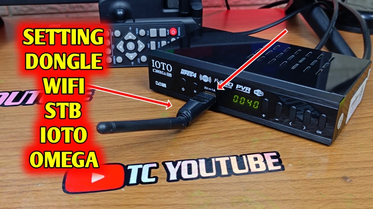 Cara Setting Dongle Wifi Di Stb ioto Omega - YouTube
