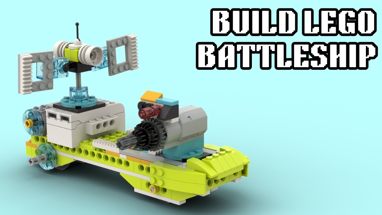 🚢 Building a Battleship with ONLY the LEGO® WeDo 2.0 Set! | Alternative ...