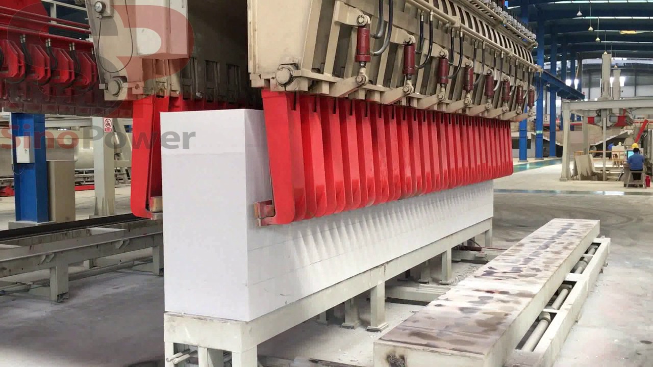 Germany Technology AAC Block Separator - YouTube