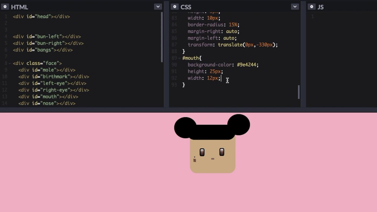 Coding A Self Portrait|Lin On The Internet - YouTube