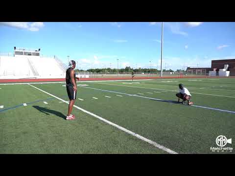 Pro Day Style QB Throwing Workout - YouTube