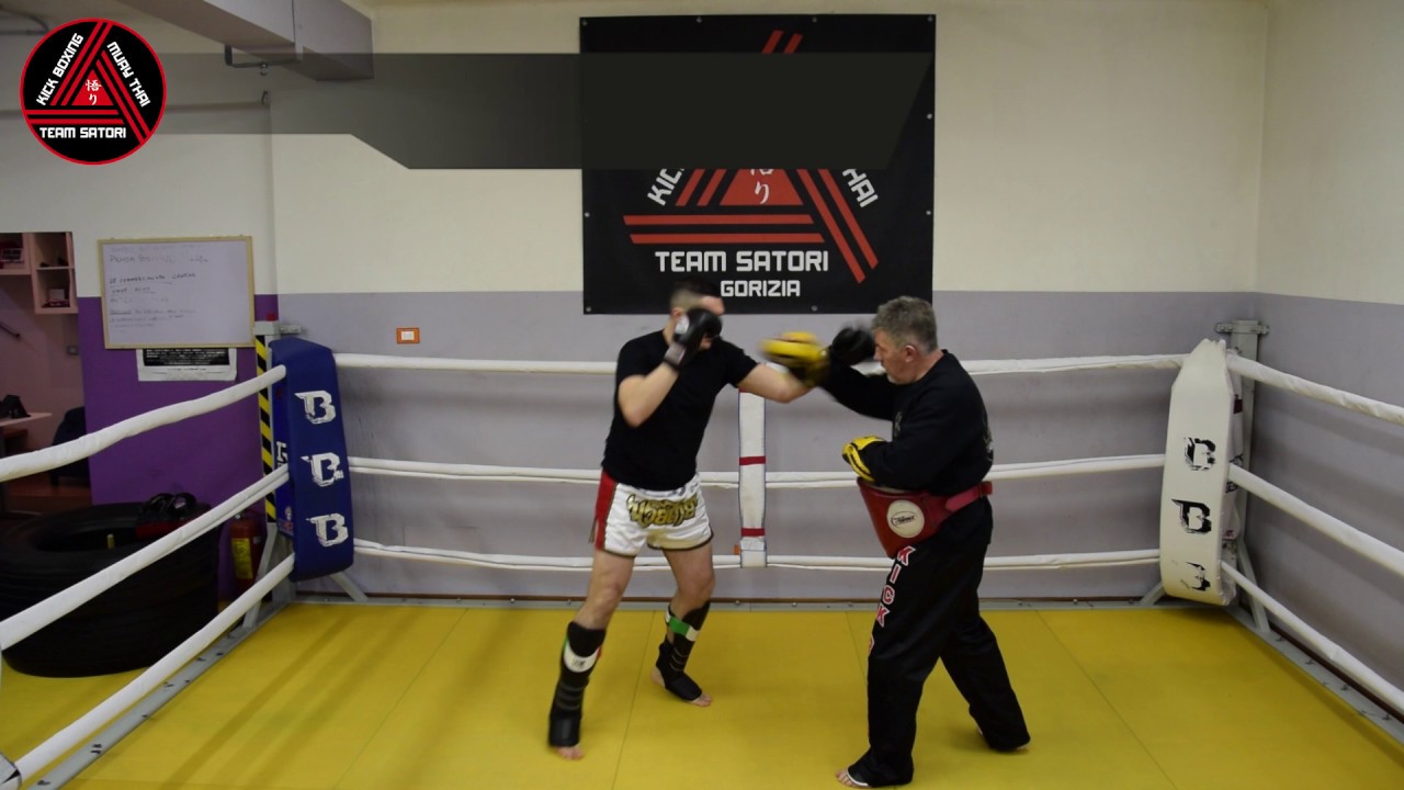 *2 Defence & counter pad work drills* TEAM SATORI - Kickboxing/Muay Thai TUTORIALS - YouTube