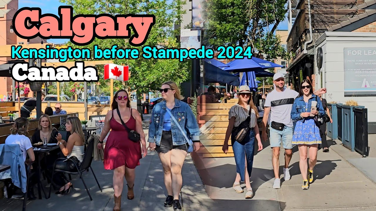 Calgary Kensington before Stampede 2024 #canada #alberta #calgary # ...