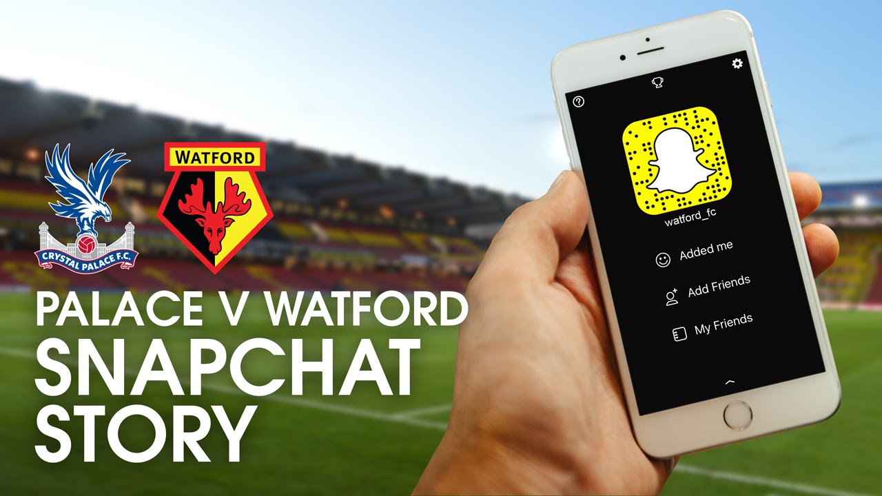 SNAPCHAT: Crystal Palace v Watford - YouTube