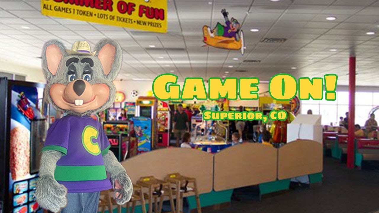 Game On! | Chuck E. Cheese's Superior, CO 16M Studio C Beta - YouTube