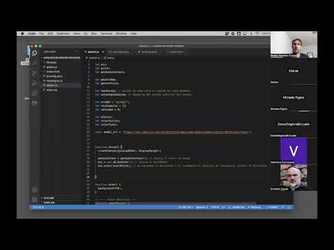 Tecno2 análisis de sonido y diagrama de estados en P5js - YouTube