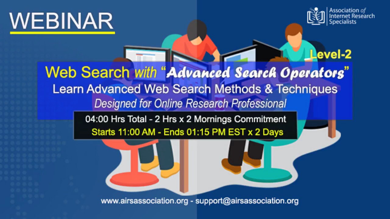 Internet Research Skills Training | Webinars Series 2020 - YouTube