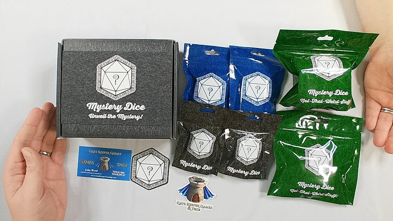Mystery Dice and Play A Round: Button Men - YouTube