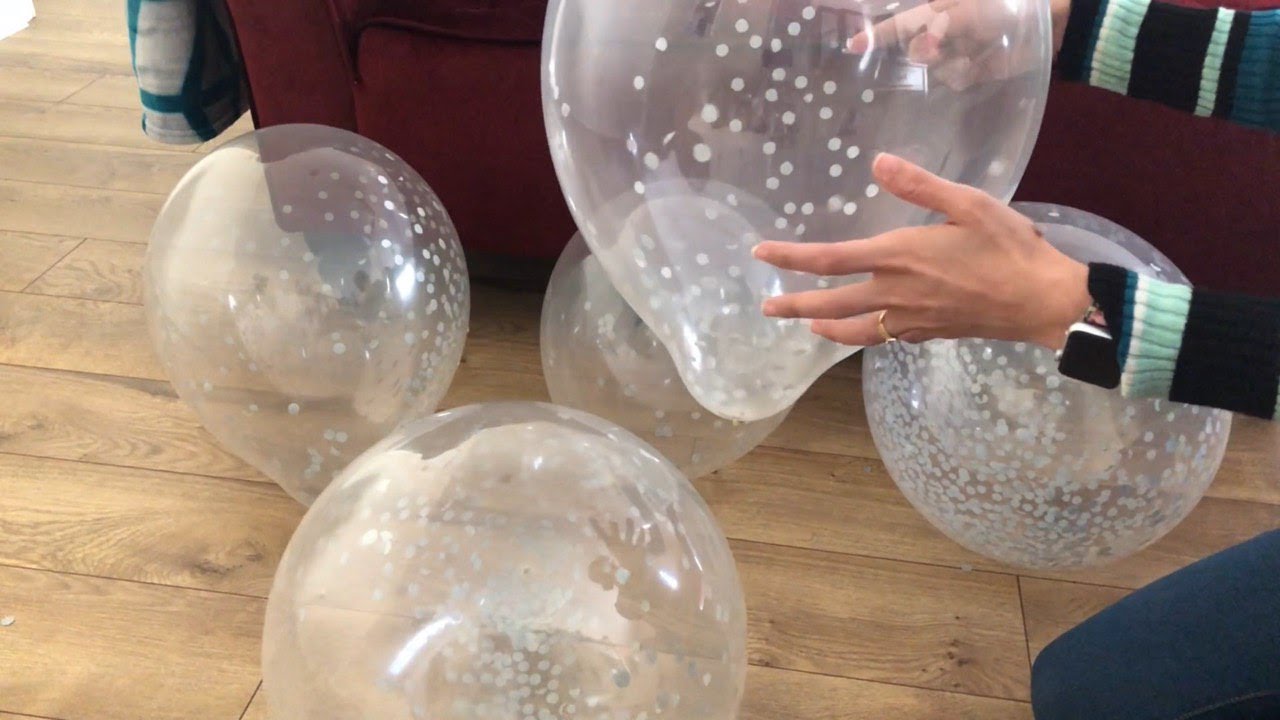 FUN GIANT CONFETTI BALLOON POP!! - YouTube