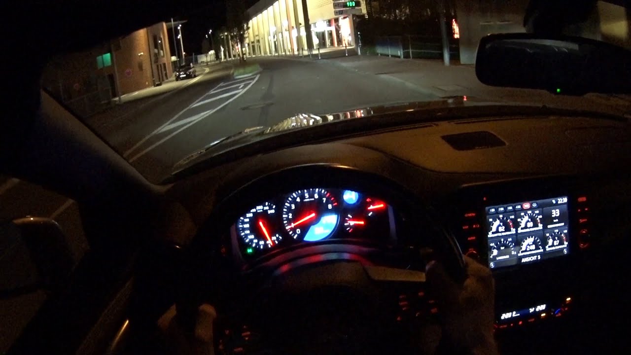 2018 Nissan GT-R - city night drive | POV - YouTube