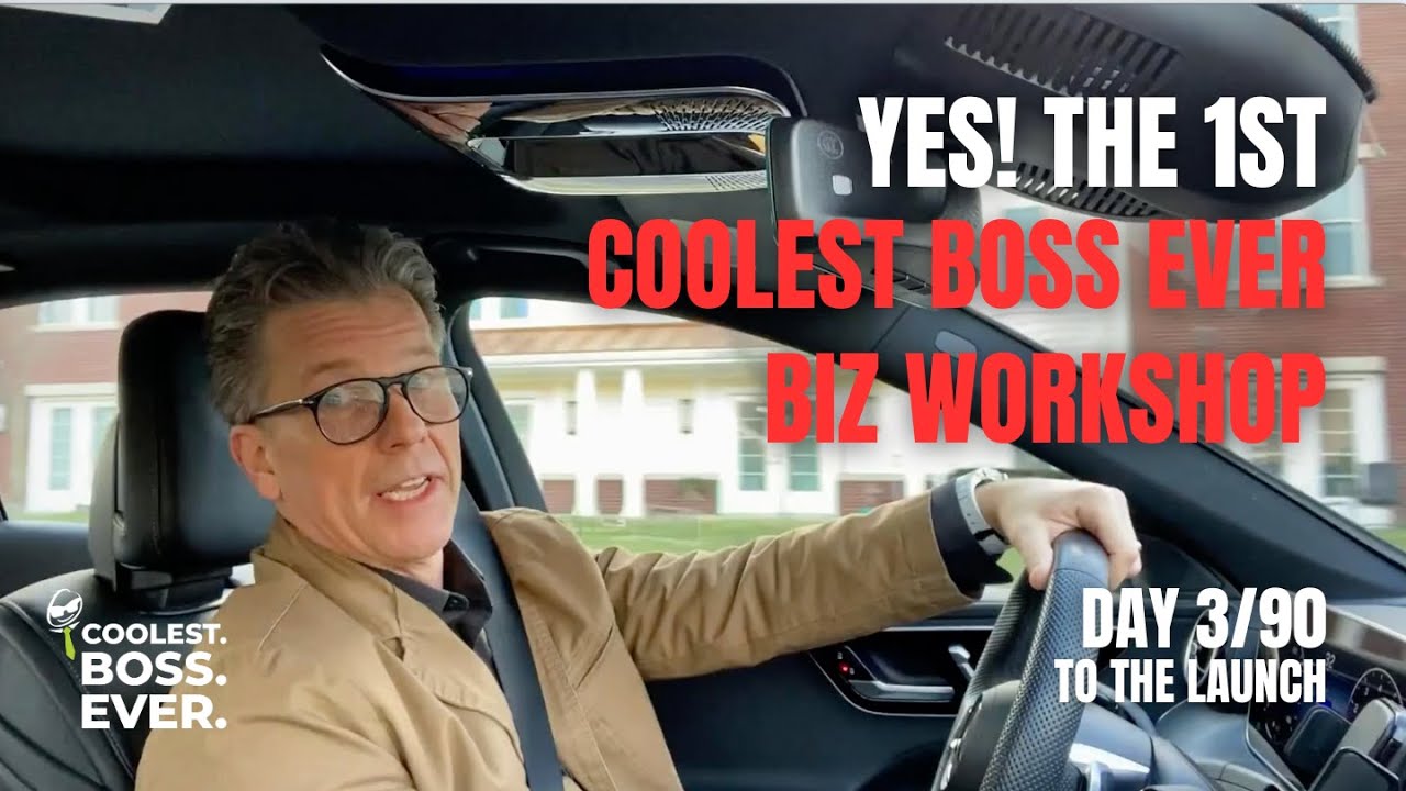 YES!! The First Coolest Boss Ever Biz Workshop! - Day 3 to the Launch ...