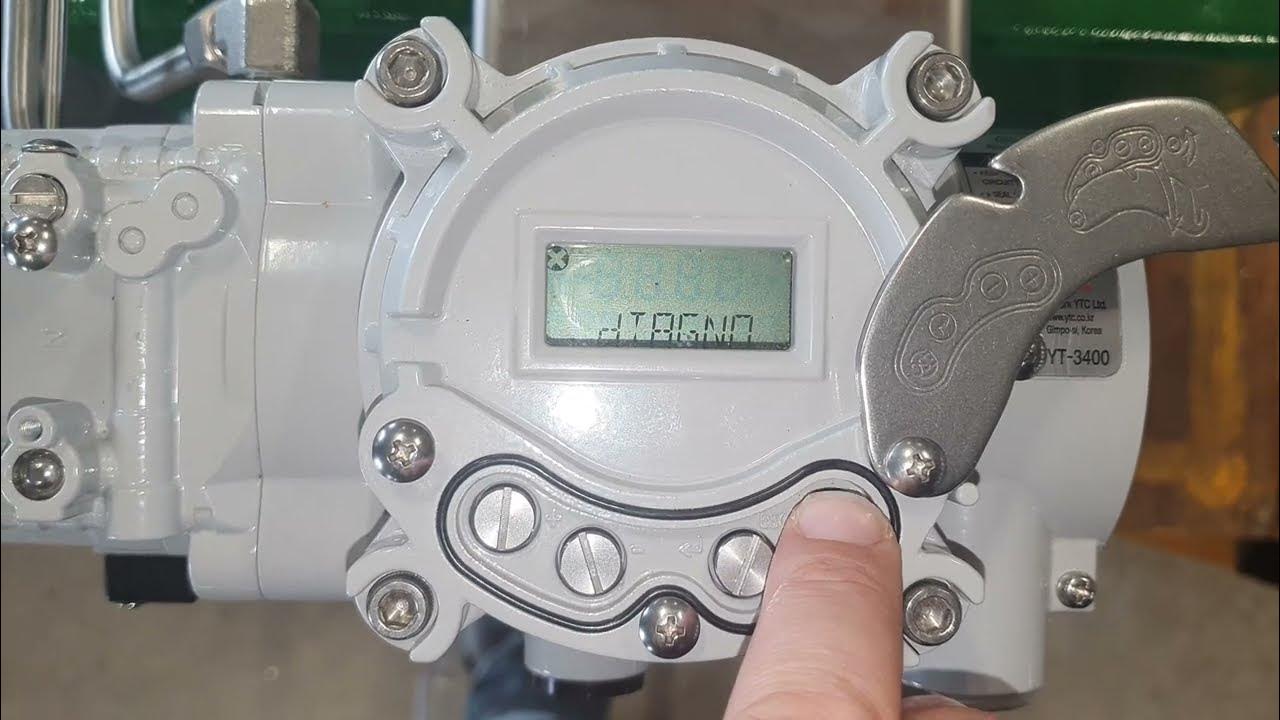 ROTORK YT-3400 YT3400 KALİBRASYON AYARI FAIL OPEN YTC SMART #actuator #actuators #energy # ...