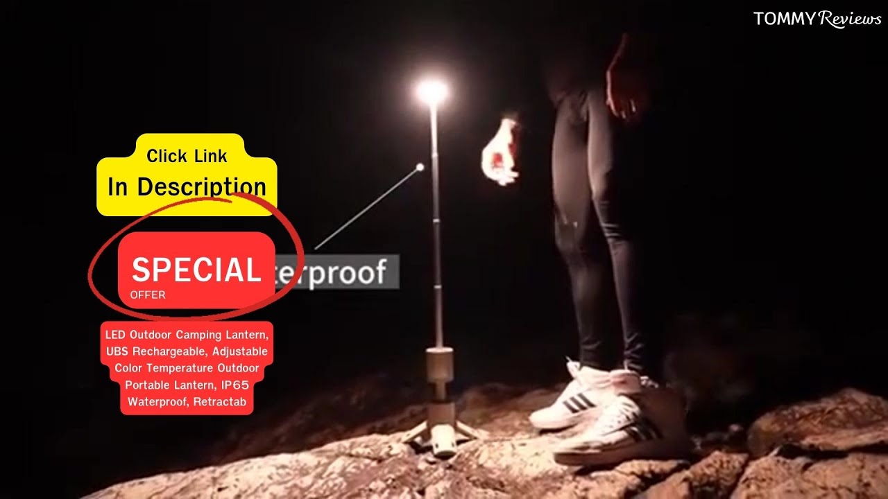 Ultimate Guide to the Best LED Camping Lantern! UBS Rechargeable ...