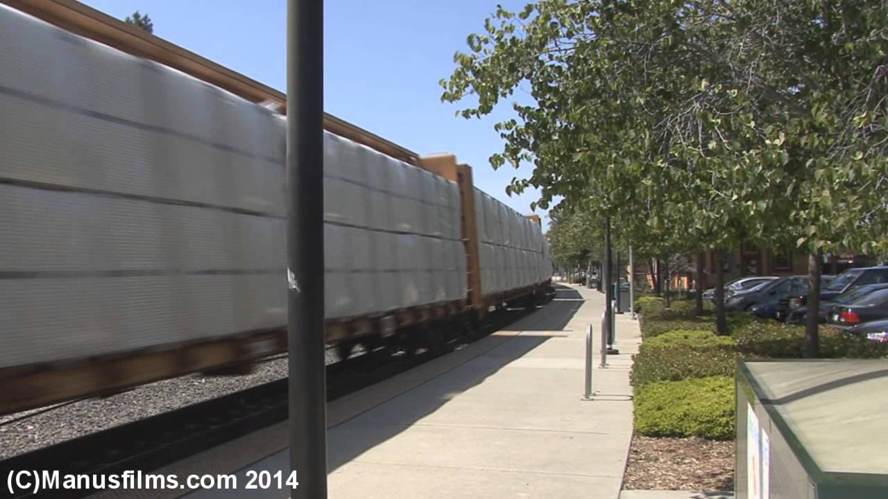 UP #8988 Leads The MRVSJ Through Fremont/Centerville - YouTube