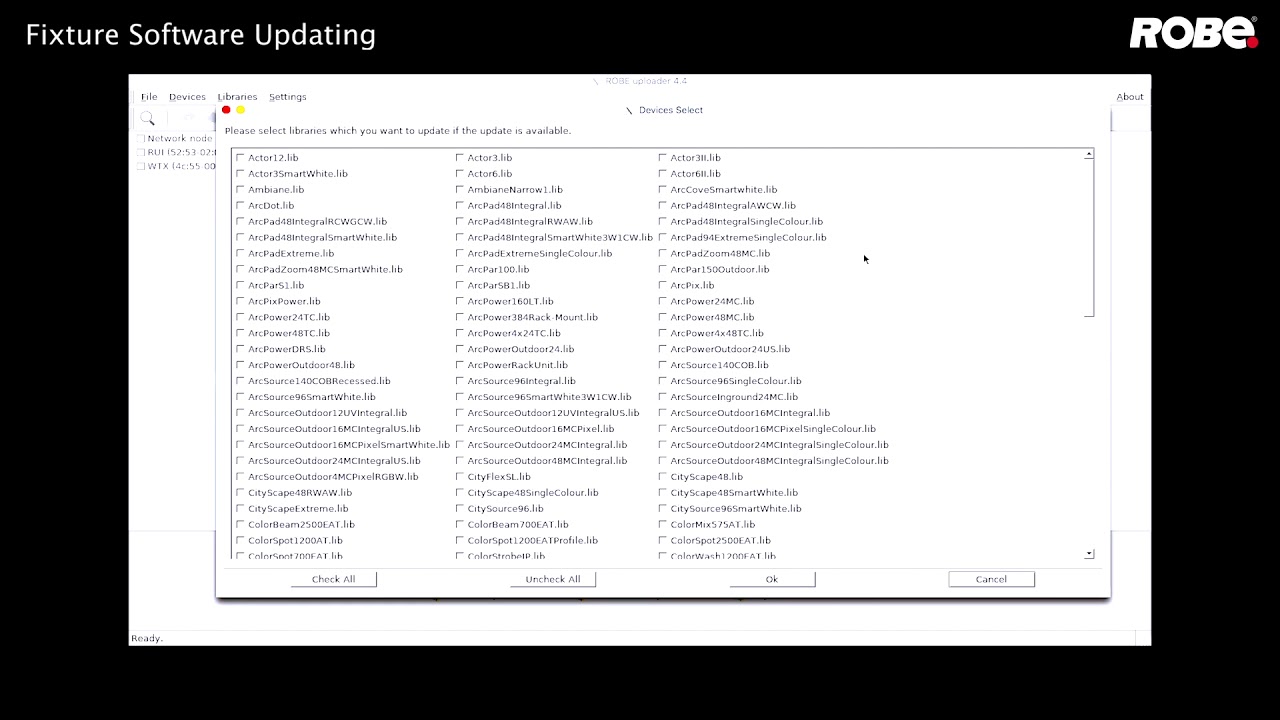 Updating Fixture Software - YouTube