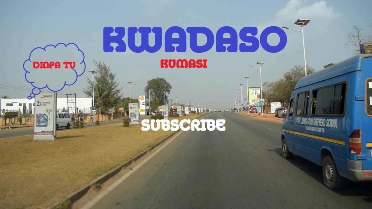 Watch The Beautiful Kwadaso Street In Kumasi - Dinpa TV - YouTube