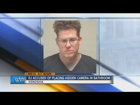 DJ accused of putting hidden camera in bathroom