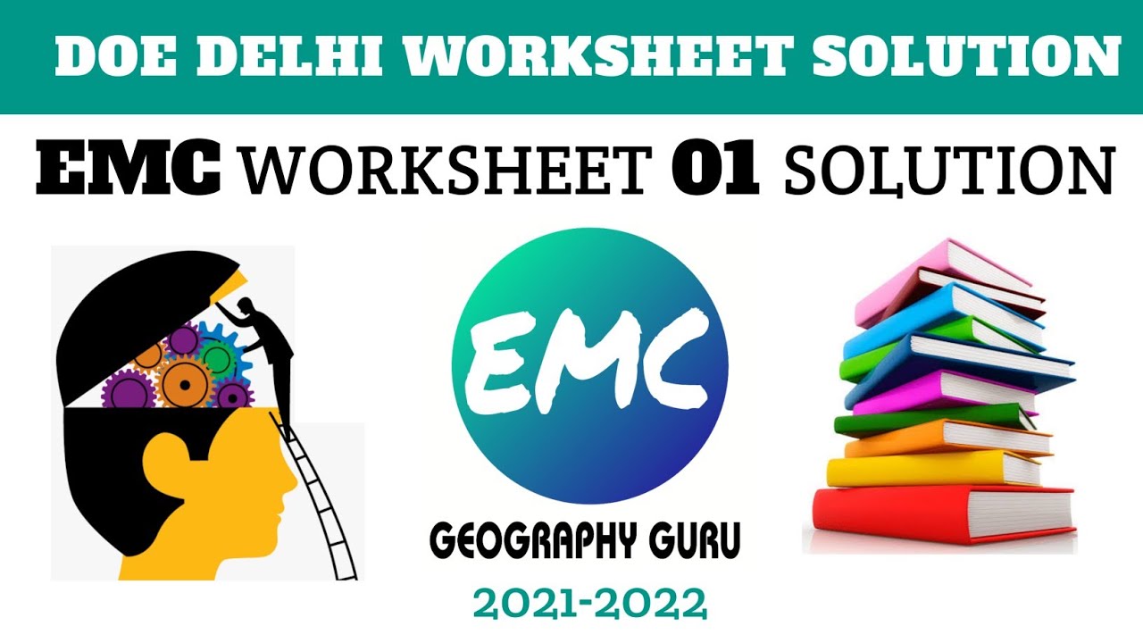 Class 10 Emc Worksheet 1 | Emc Worksheet 1 Class 9 - 10 - 11-12 | DOE # ...