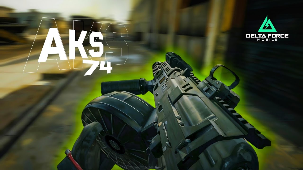 DELTA FORCE MOBILE AKS-74 ABSOLUTELY INSANE FOR CLOSE RANGE - YouTube