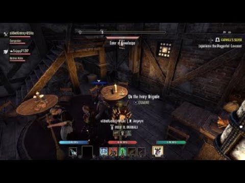 ESO On the Ivory Brigade Lorebook Blackwood - YouTube