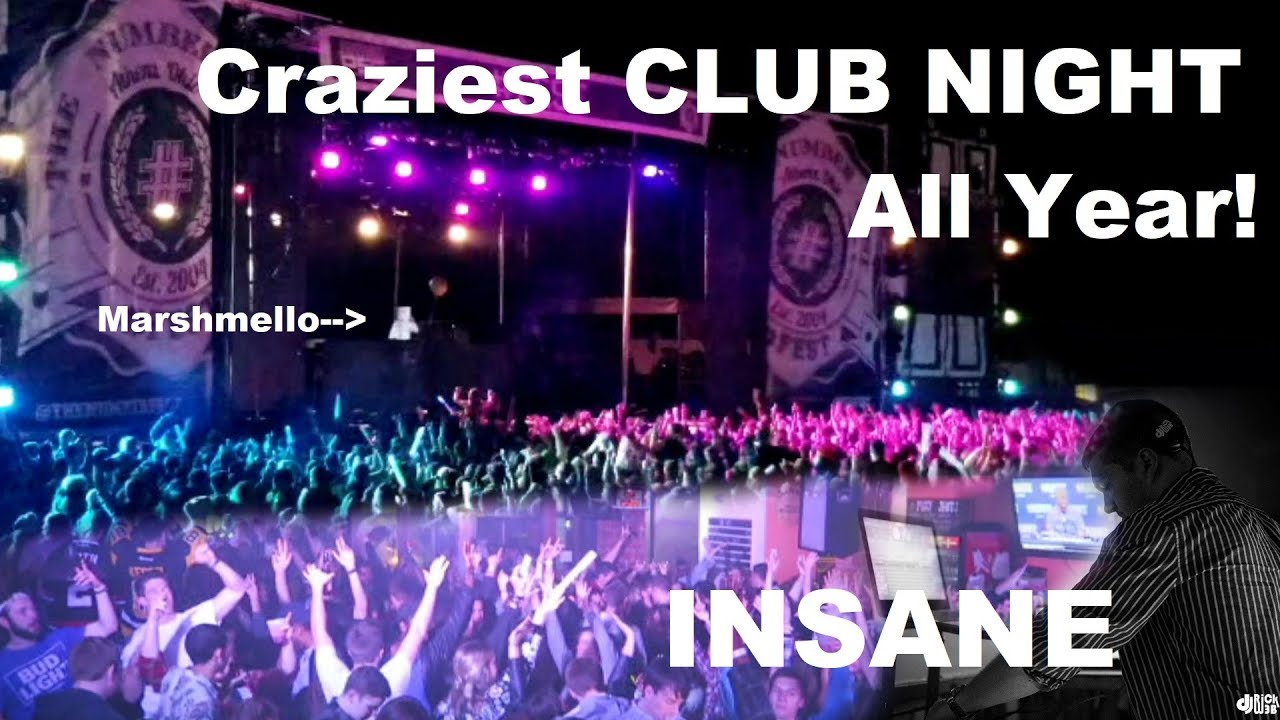 DJ GIG LOG 073 | Craziest CLUB NIGHT all year | Marshmello in Concert ...