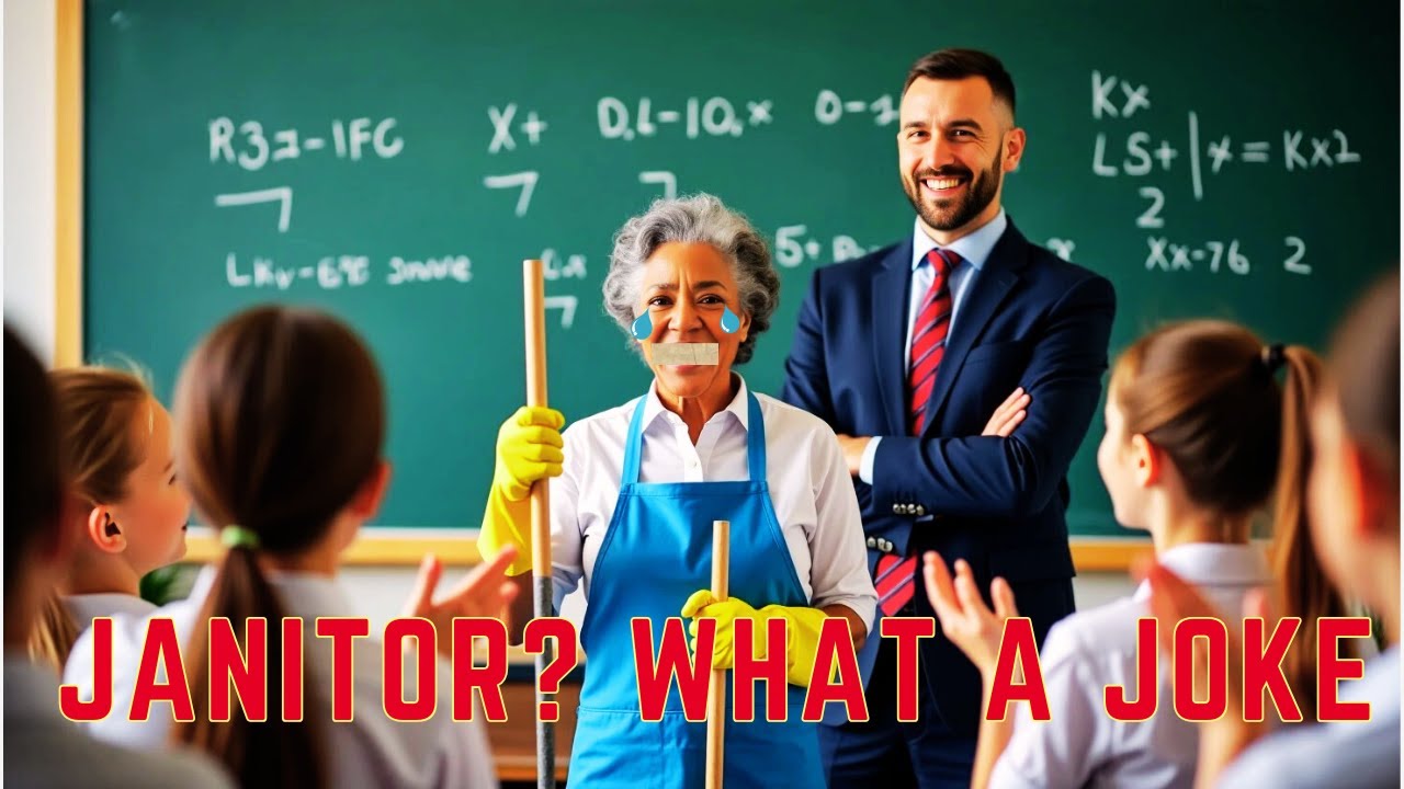 Teacher Tests Black Janitor With Calculus as a Prank, Unknowingly ...
