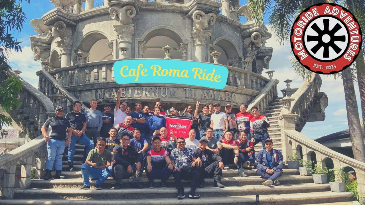 CAFE ROMA (Goshen Resort Tarlac) GROUP RIDE -Motoride Adventures - YouTube