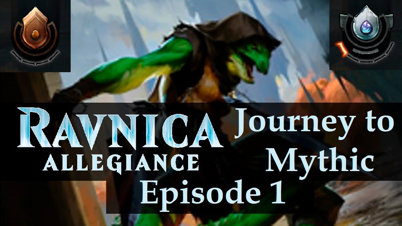 RAVNICA ALLEGIANCE DRAFT! MTG ARENA JOURNEY TO MYTHIC EP 1: BEST DAGGER ...