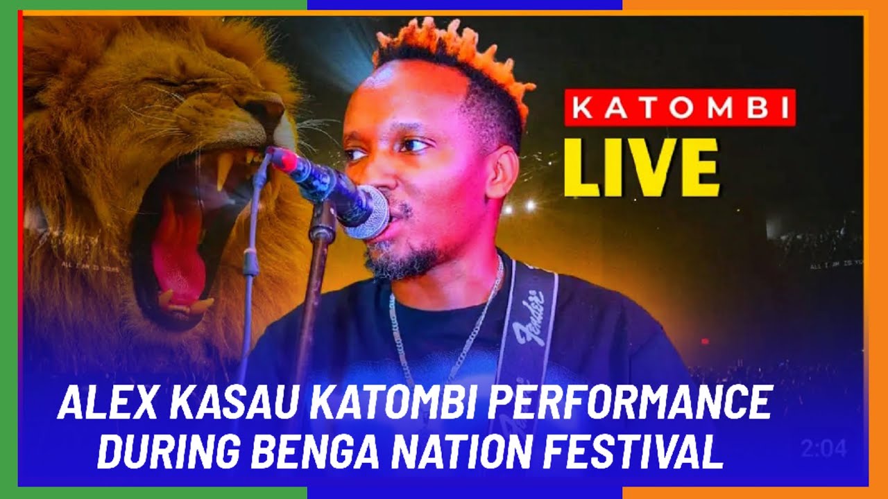 ALEX KASAU KATOMBI PERFORMANCE DURING BENGA NATION FESTIVAL - YouTube