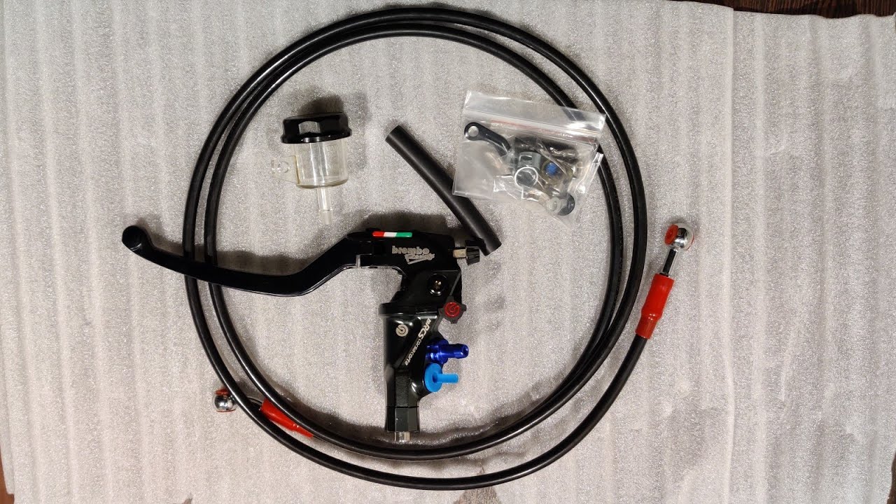 HAND BRAKE INSTALLATION ON MY KTM DUKE 250 - YouTube