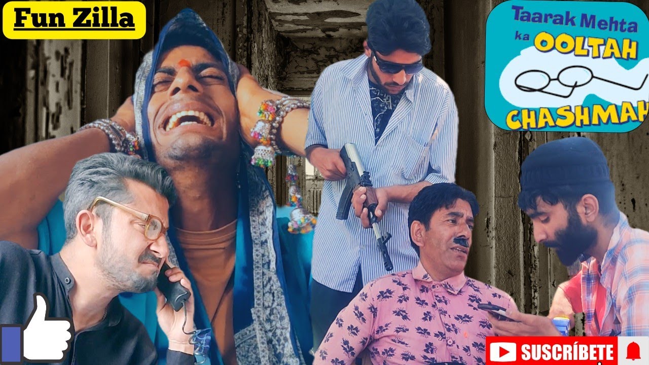 JETHALAL KIDNAPPING SCENE || TARAK MEHTA KA OOLTAH CHASHMAH|| By Fun Zilla - YouTube